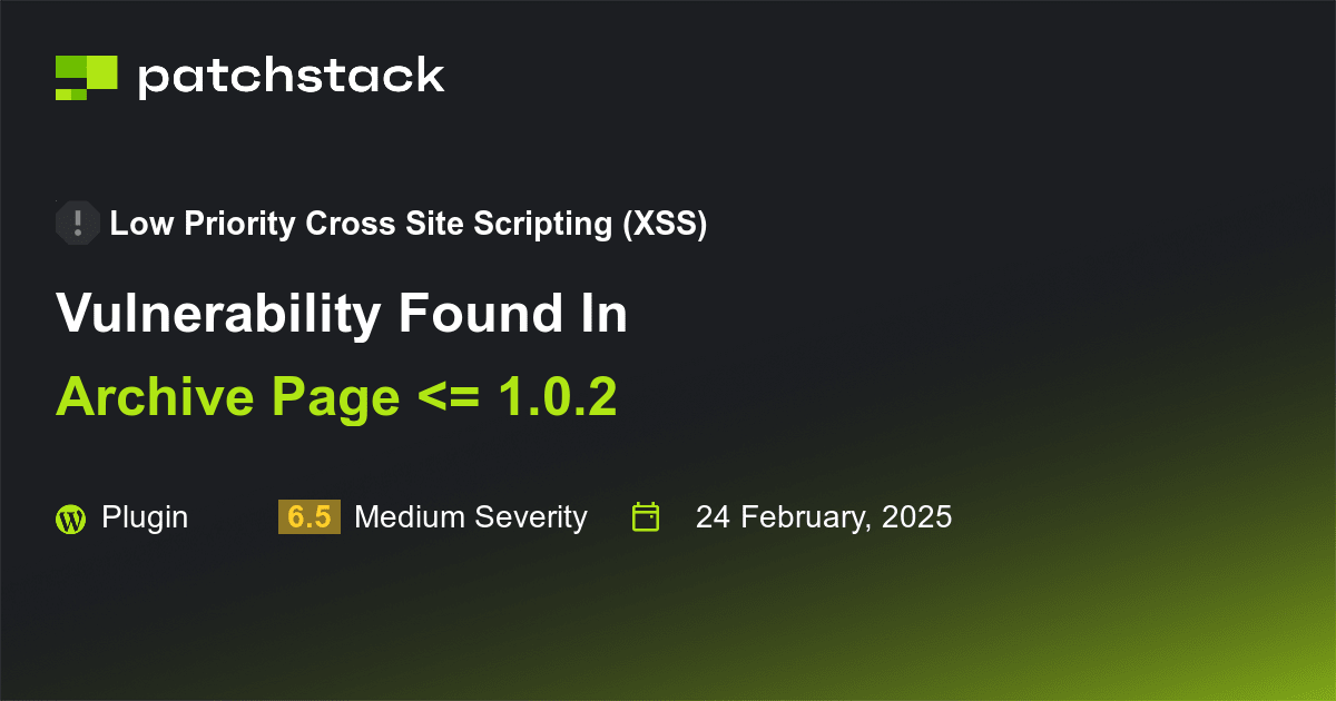WordPress Archive Page plugin